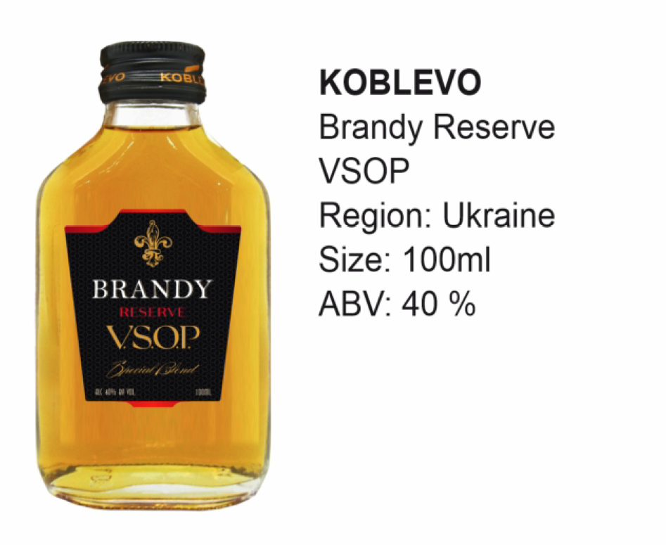 Koblevo Brandy VSOP 100ml – Sip City DC